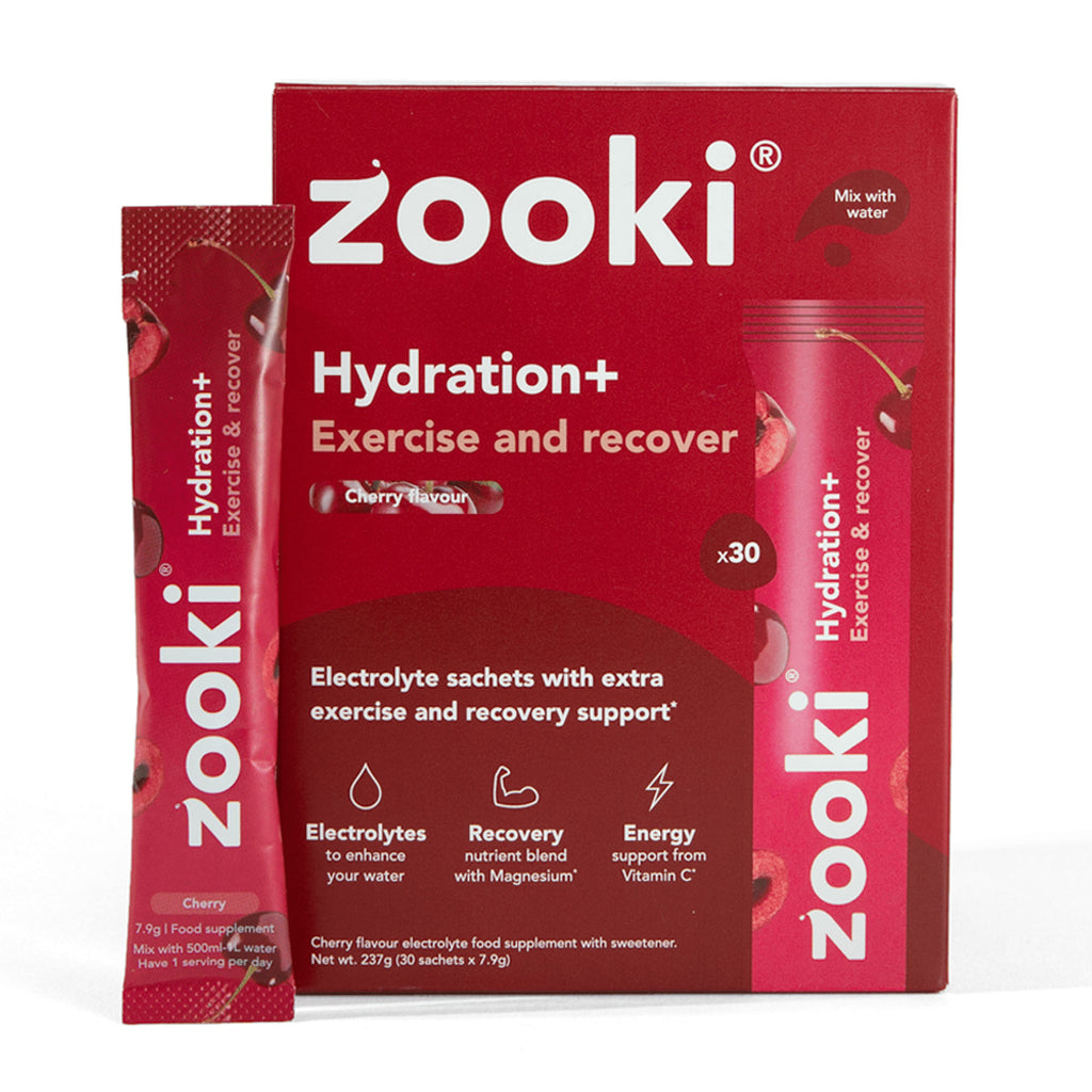 Hydration+ Exercise and Recover Electrolyte Sachets - Zooki