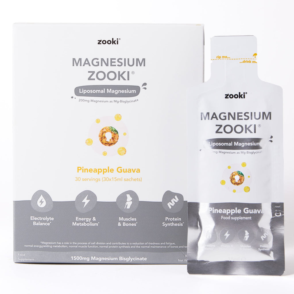 Liposomal Magnesium Liquid, 4x Higher Absorption - Zooki