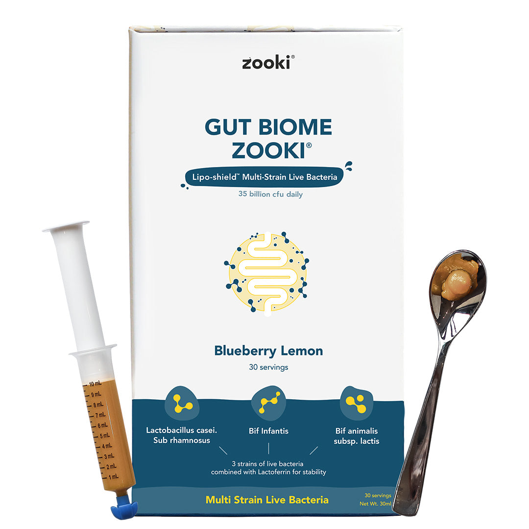Gut Biome Zooki® Multi Strain Live Bacteria For Your Gut Microbiome