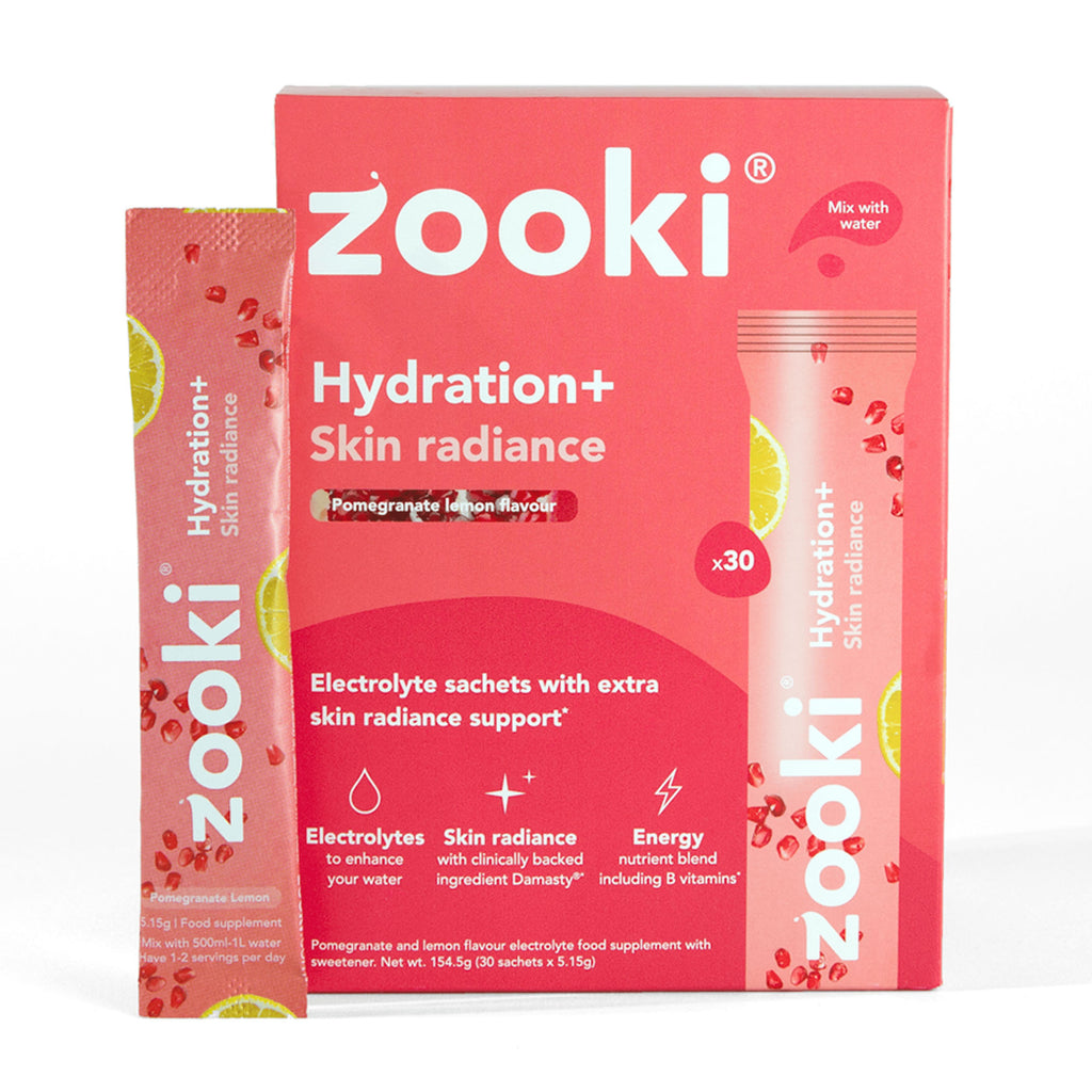 Hydration+ Skin Radiance Electrolyte Sachets - Zooki