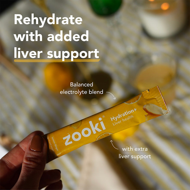 Hydration+ Liver Health Electrolyte Sachets - Zooki