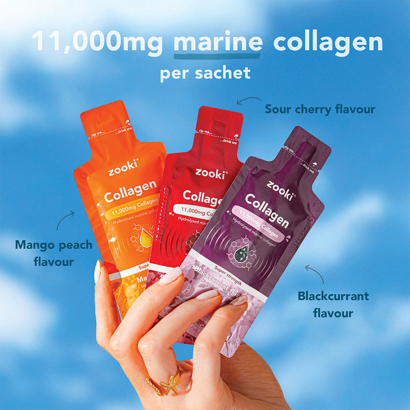 Super Strength Marine Collagen Liquid Sachets - Zooki