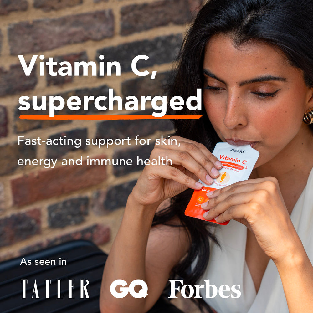 Liposomal Vitamin C Liquid, 4x Higher Absorption - Zooki