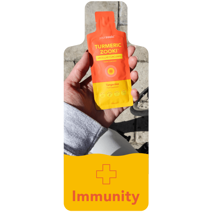 Liposomal Curcumin Liquid, 4x Higher Absorption Turmeric - Zooki